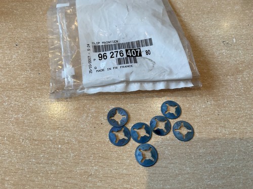7 GENUINE Peugeot Citroen DS Body Trim Mount Push Retaining Clips ...