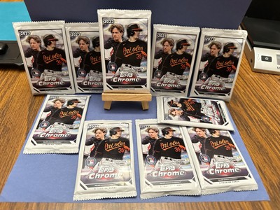 2023 TOPPS CHROME BASEBALL FACTORY SEALED 5 CARD PACKS MVP/BUYBACK ...