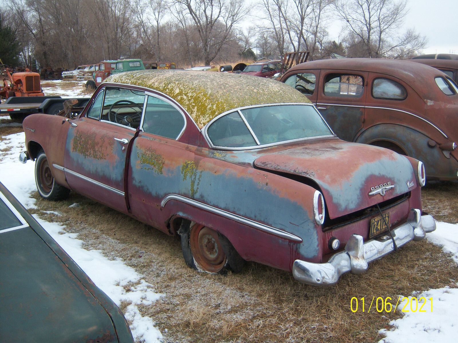 1953 Dodge Coronet Diplomat 2 door Hardtop 53 54 55 56 52 Hemi Mopar ...