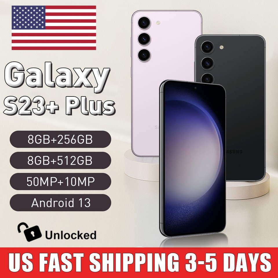 NEW UNLOCKED SAMSUNG GALAXY S23+ PLUS 5G SM-S916U ALL COLORS AND MEMORY ...