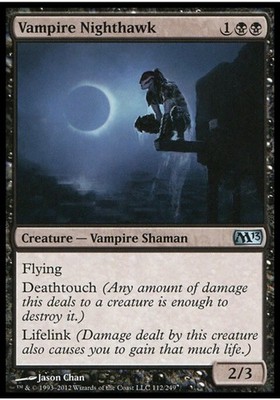 MTG Magic the Gathering Vampire Nighthawk (112/260) Magic 2013 | eBay