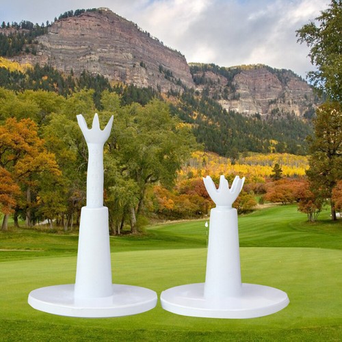 Training Aids Adjustable Height Rubber Durable Golf Tee Driving Range ...