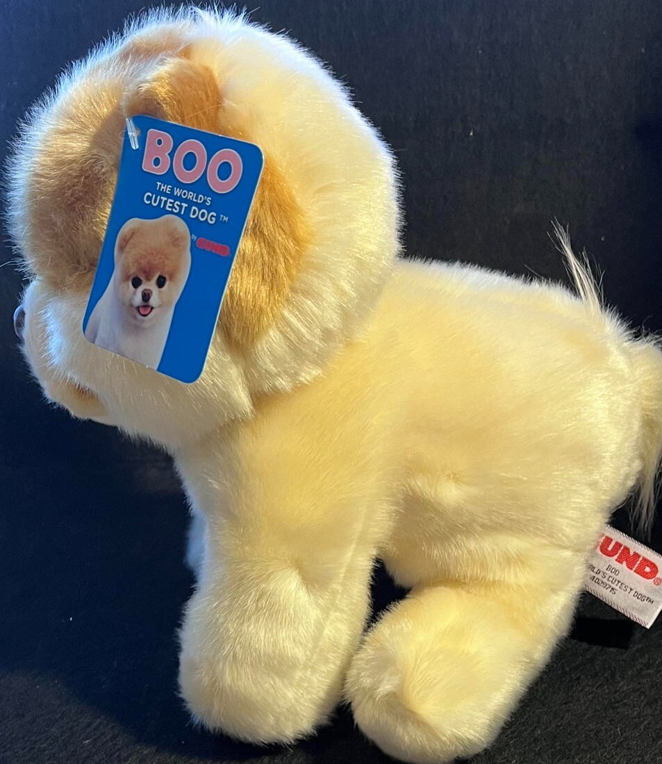 GUND Worlds Cutest Dog Boo Stuffed Animal Plush 8" Pink Unicorn Hood ...