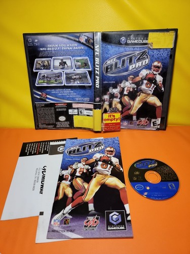 NFL Blitz Pro Nintendo GameCube 2003 Complete CIB RARE Tested Working ...