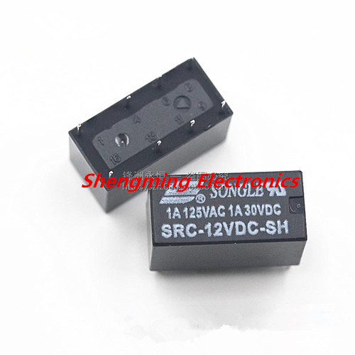 50pcs 8pins 12VDC SRC-12VDC-SH 1A 125VAC/30VDC Relay | eBay