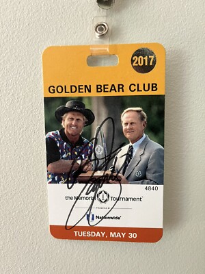 Rickie Fowler Autographed the Memorial Tournament Day pass | eBay