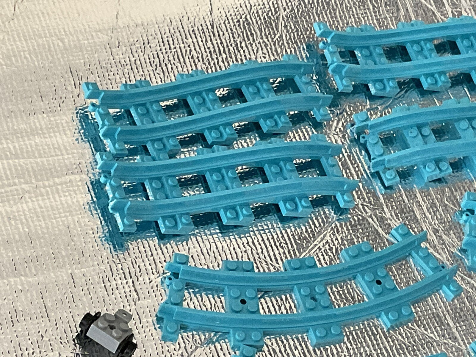 LEGO Friends Train Tracks 11 Pieces = Wheels Parts Pieces Lot NO ...