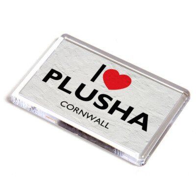 FRIDGE MAGNET - I Love Plusha, Cornwall | eBay UK