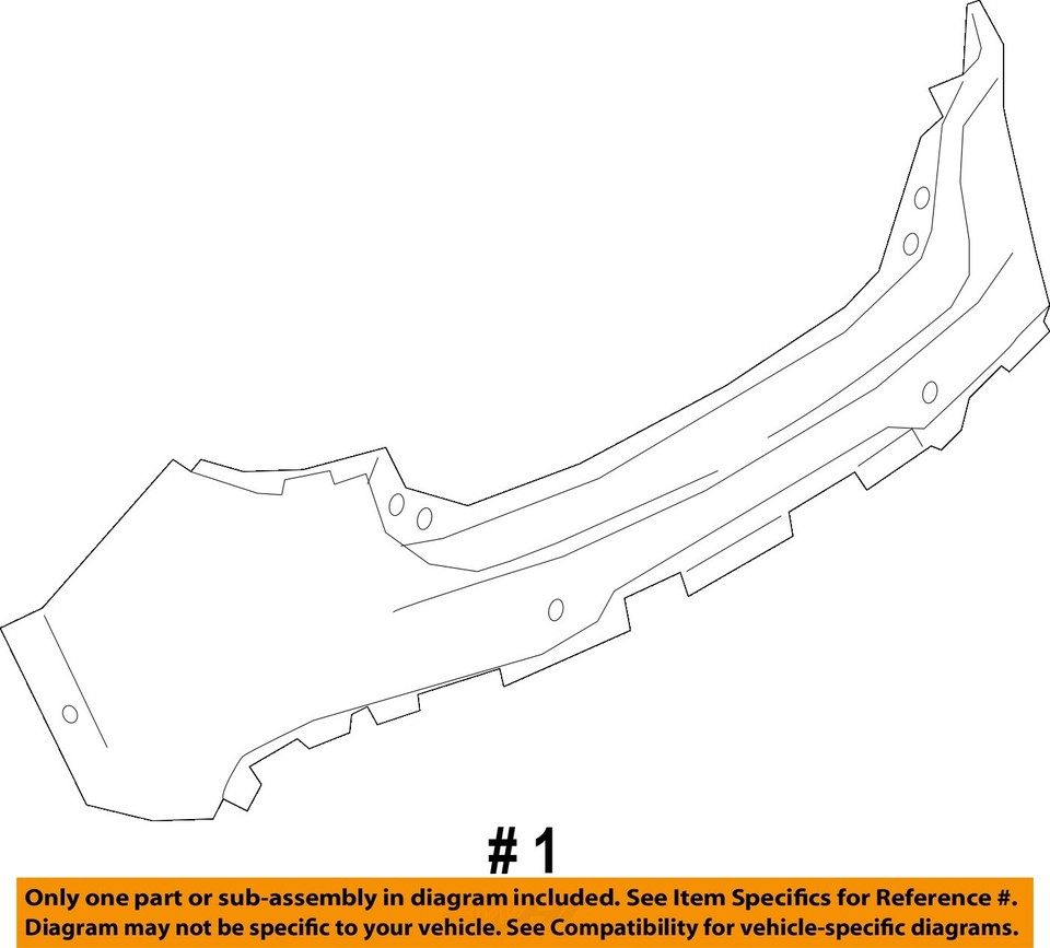 MAZDA OEM 19-20 3 Rear Bumper Bumper Components-Bumper Cover ...