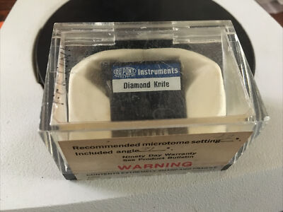 DuPont Diamond Knife 37° Angle Microtome Blade | eBay