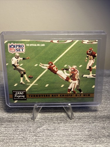 1991 NFL Pro Set Turnover Key Chiefs 9-7 | eBay