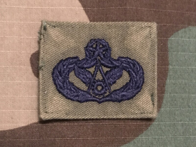 US Air Force Master Civil Engineer Badge BDU Sew-On USAF | eBay