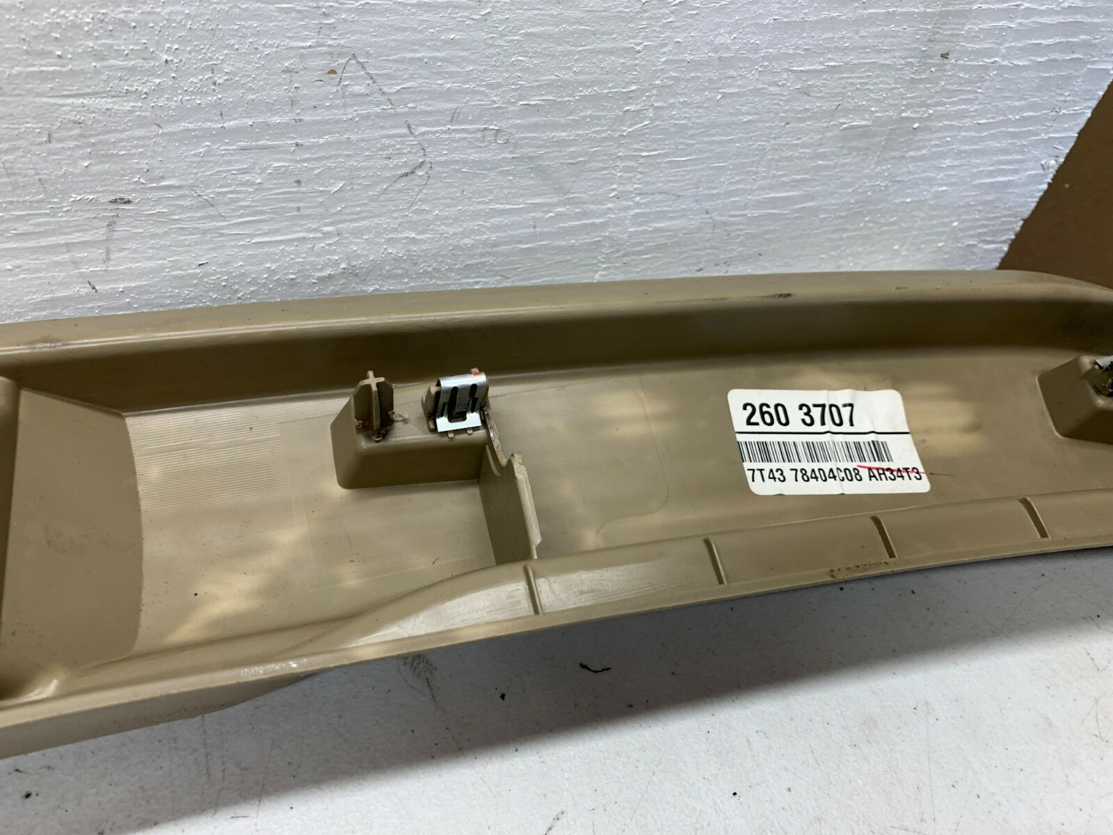 2007-2010 FORD EDGE REAR HATCH LIFTGATE CARGO AREA SILL TRIM PLATE ...