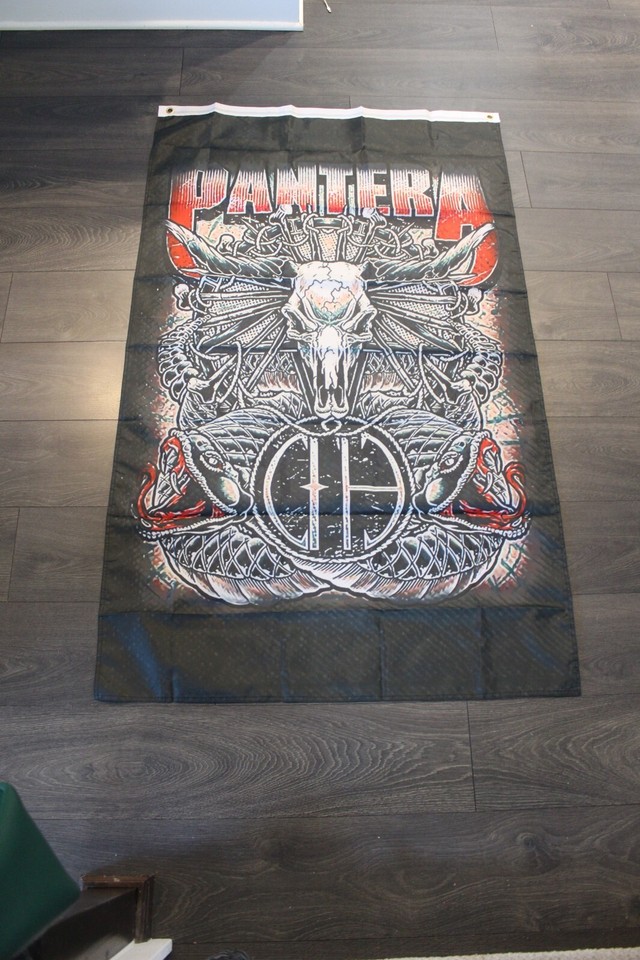 Pantera Banner Flag Cowboys from Hell Heavy Metal Rock Band Music Fan ...