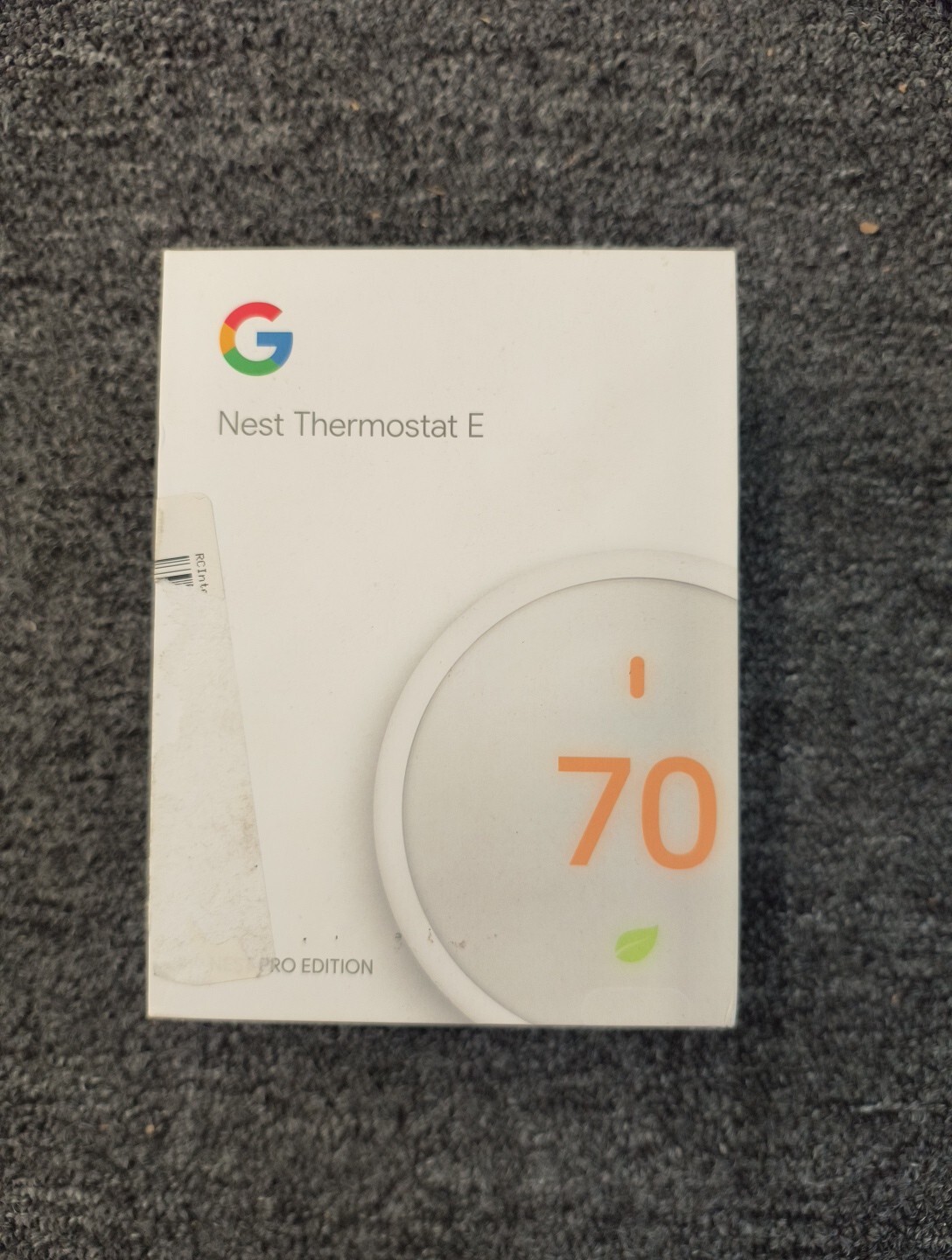 Nest Thermostat E T4001ES Programmable Thermostat - White, Open Box New, A2