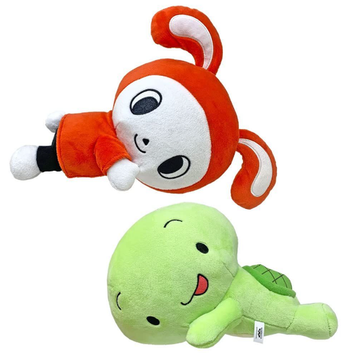 Maizen Sisters Plush Doll Relaxing Set of 2 Stuffed 21cm Zenichi Mikey ...