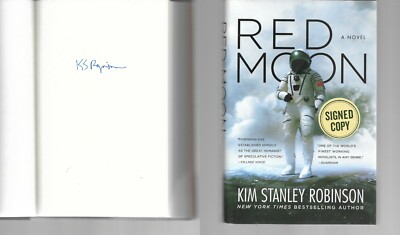 Red Moon SIGNED Kim Stanley Robinson NOT Personalized! FIRST ED ...