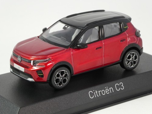Norev Citroën C3 Élixir Toit Rouge Et Noir 2024 1/43 155310 | eBay