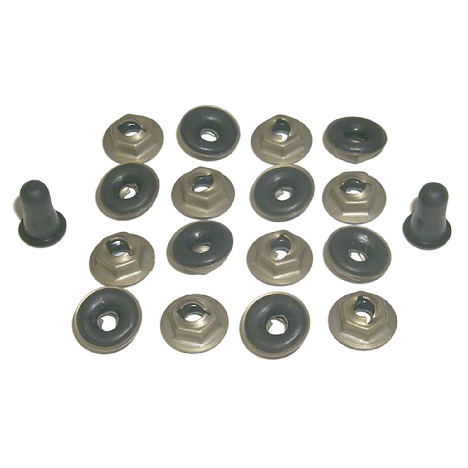 18 Piece Hood Molding Front Hardware Kit fits 1972 Chevrolet Nova 4012 ...