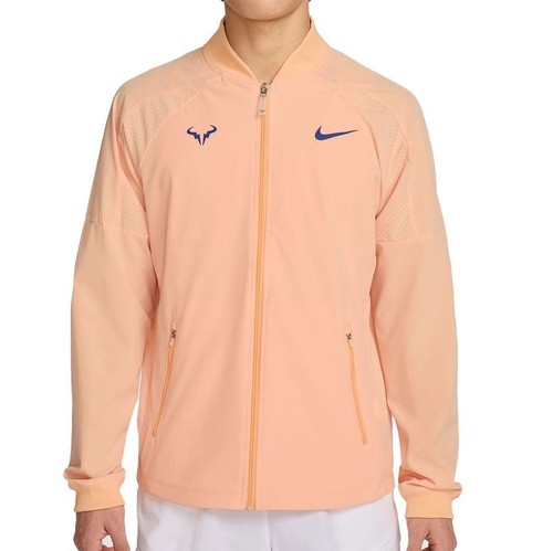 Nike Rafa Nadal Tennis Orange Jacket Mens Size M NEW* DV2885-777 | eBay