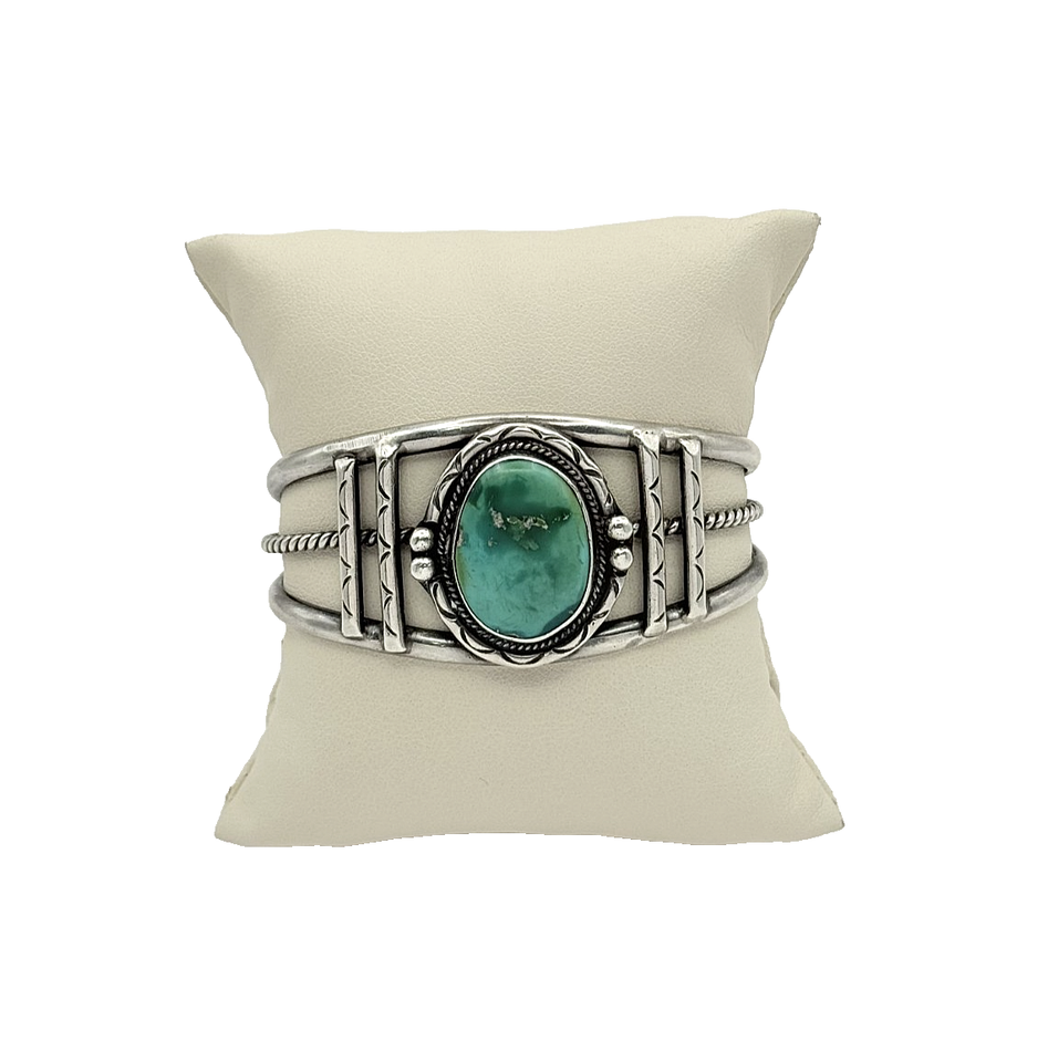 925 Sterling Silver Turquoise Cuff Bangle | eBay UK