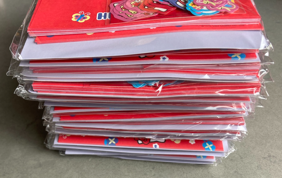 2004 vintage SANRIO Hello Kitty LETTER SET lot of 24 unopened sealed ...