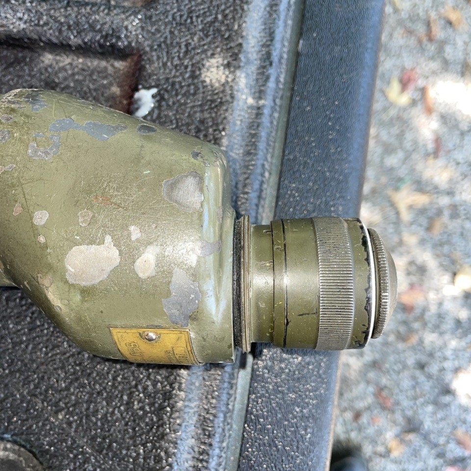 Vintage WW2? Military M49 Spotting Artillery Scope US Army Green | eBay