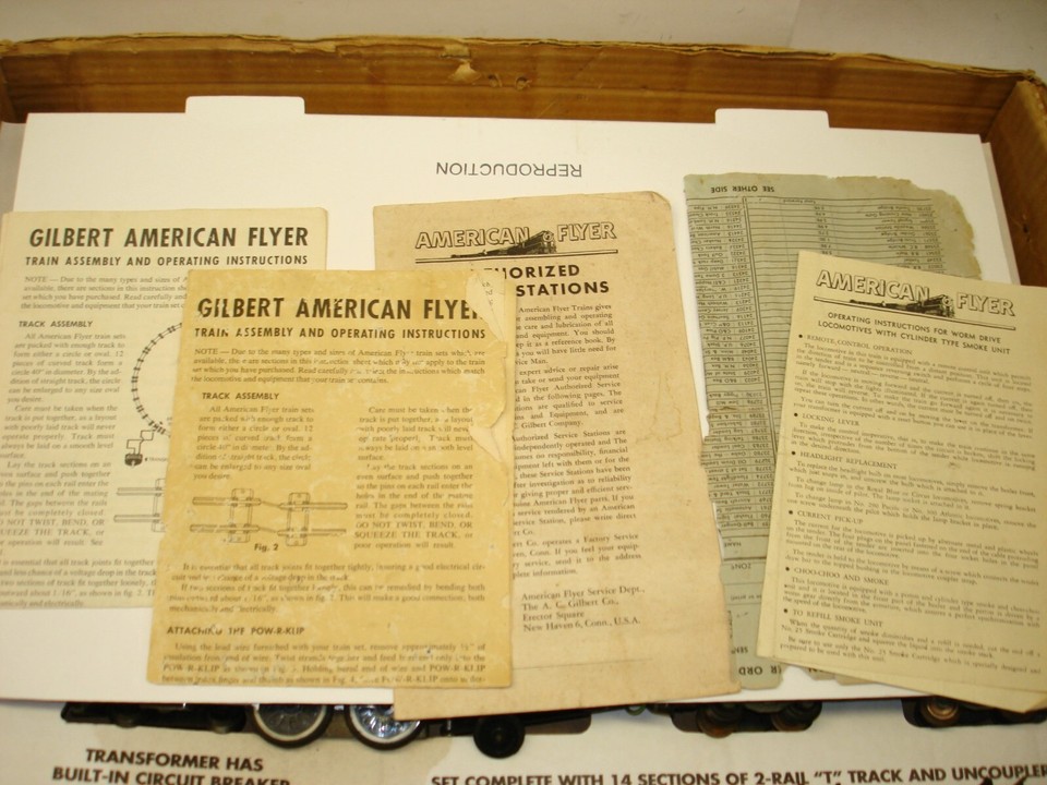 20605 American Flyer "The Arrow" Freight Set in Original Box [Lot 11 ...