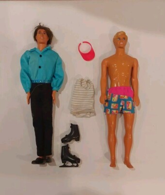 Vintage Ken Olympic Skater #18502 & Hawaii Fun Ken #5941 | eBay