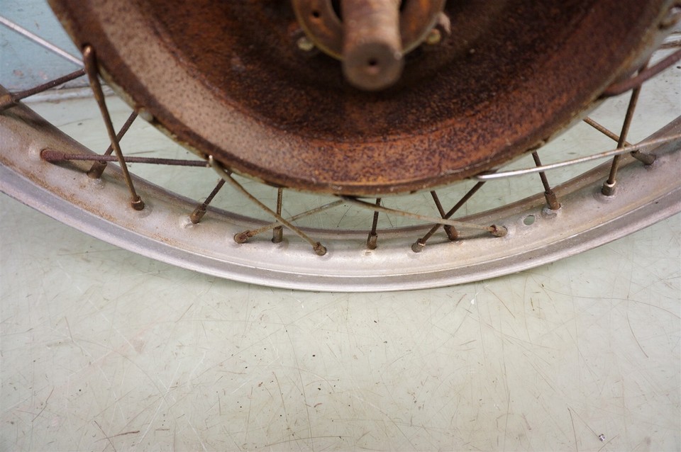 BSA Front Wheel Aluminum Rim AHRMA Goldstar Spitfire Lightning *2721 | eBay