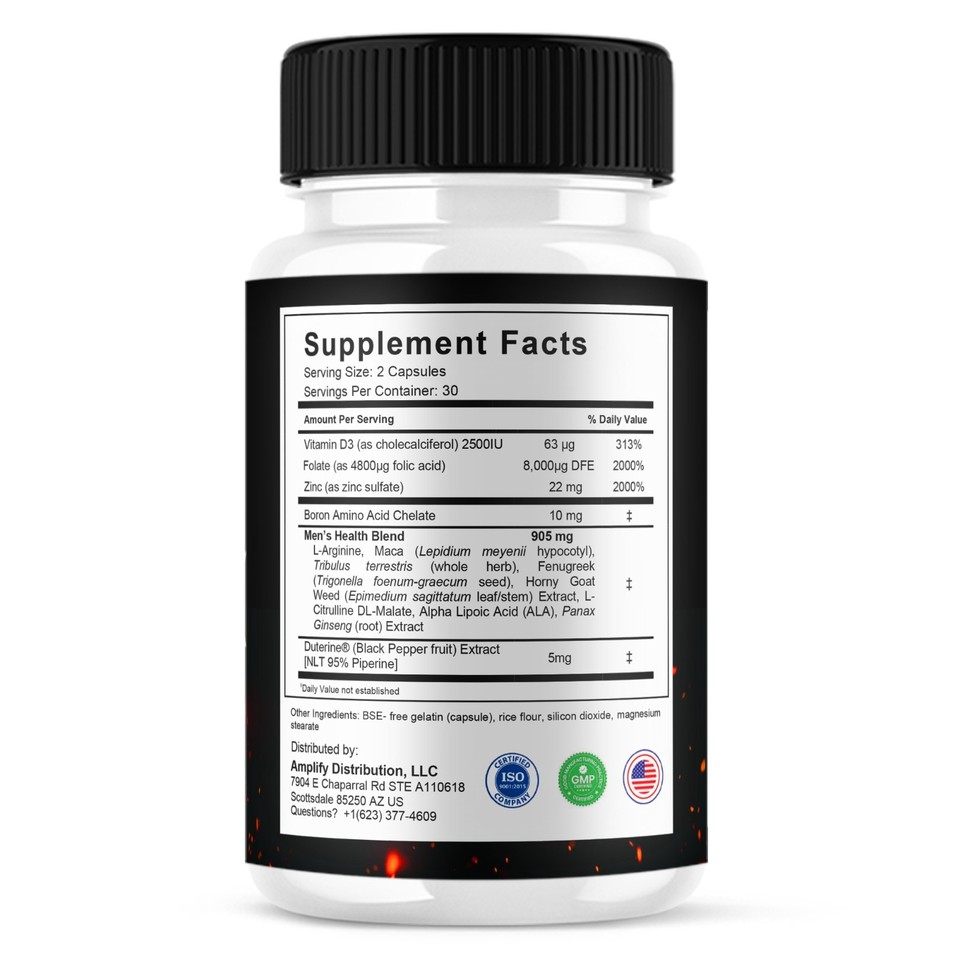 (3 Pack) Rhinoxx Advanced Performance, Rhinoxx Energy Capsules (180 ...