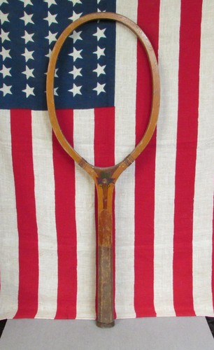 Vintage 1940s Pennant Wood Tennis Racquet Marvel Model Memorabilia ...
