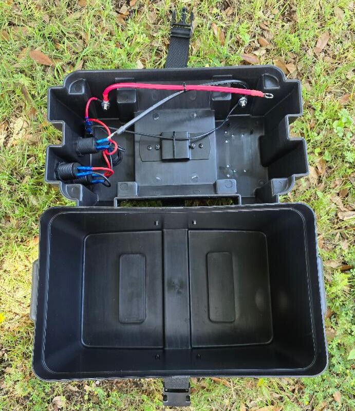 Homeon Trolling Motor Smart Battery Box with USB and DC Ports- WITH ...