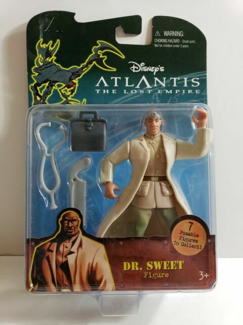 Disney Atlantis The Lost Empire Dr. Sweet Mattel Toy Action Figure for ...