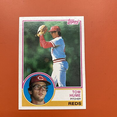 1983 Topps #86 Tom Hume Cincinnati Reds NM+ | eBay