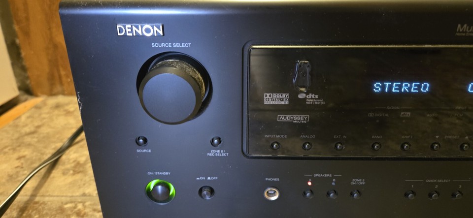 Denon AVR-788 Receiver Multi-Zone XM Ready Neural Surround personal ...