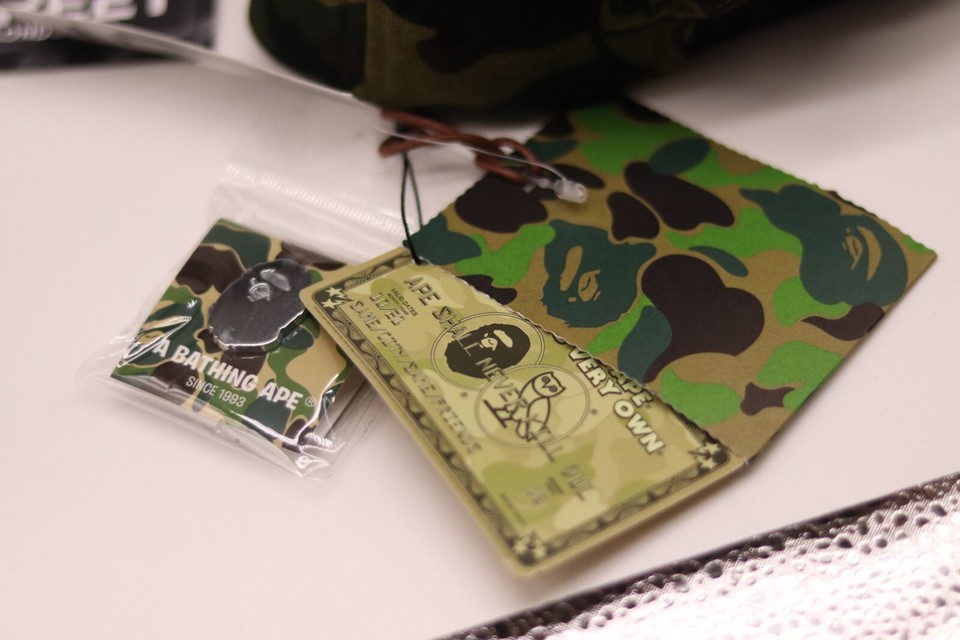 OVO x BAPE Camo Hat | Green | One Size | Owl A bathing ape Drake ...