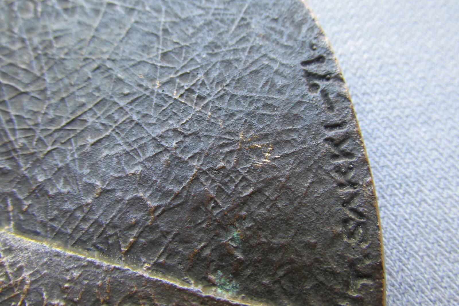 Bronze Art Medal -- Terho Sakki -- Semi Abstract -- Finnish / Finland ...