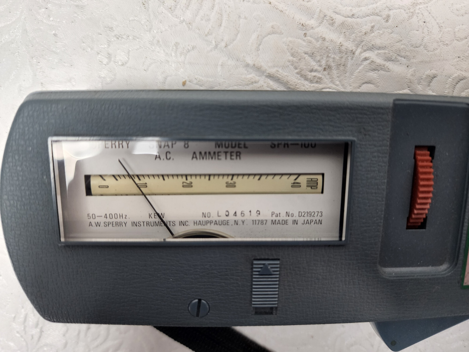 Vintage Sperry Snap 8 Model SPR-100 Clamp on AC Volt OHM Ammeter for ...