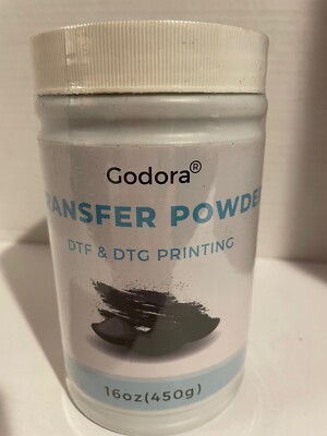 Godora Transfer Powder White DTF & DTG 16oz | eBay