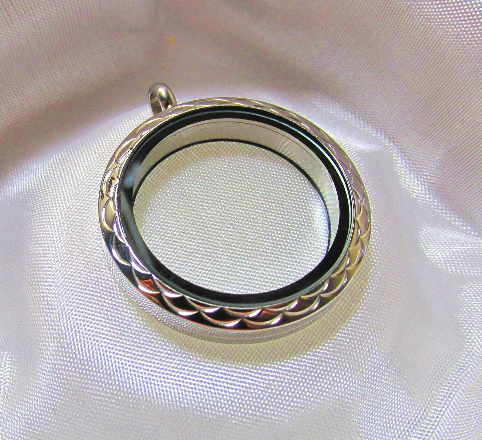 316L Stainless Steel Waterproof Screw Open Floating Glass Locket for ...