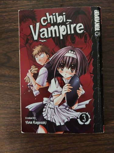 Chibi Vampire Manga Volume 3 (Yuna Kagesaki, 1st Ed., 2006) | eBay