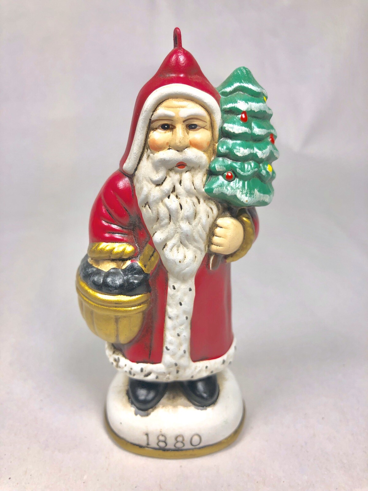 Vintage Ceramic Santa Figurine Christmas Eve, Inc "1880 Santa" EUC | eBay