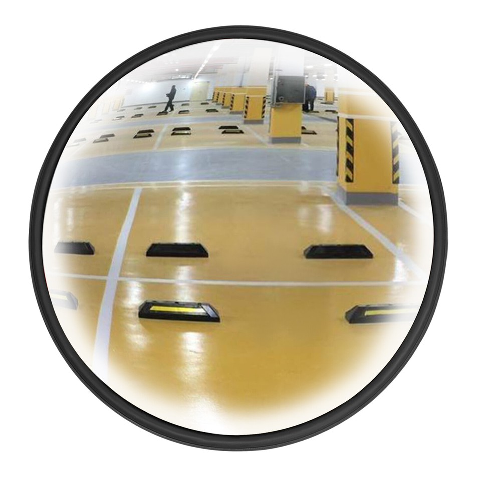 12" Traffic Convex Mirror Wide Angle Safety Store Corner Blind Spot ...
