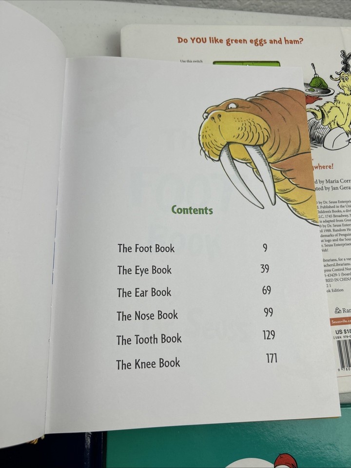 Dr. Seuss Books The Cat in the Hat Learning Library Lot Of 6 | eBay