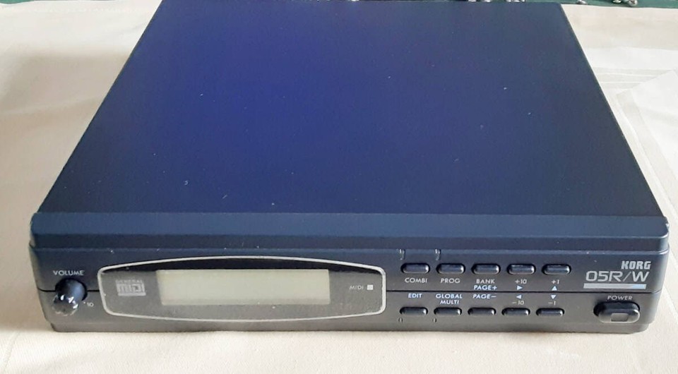 KORG MIDI sound module "05R/W" Sound output confirmed Genuine AC ...