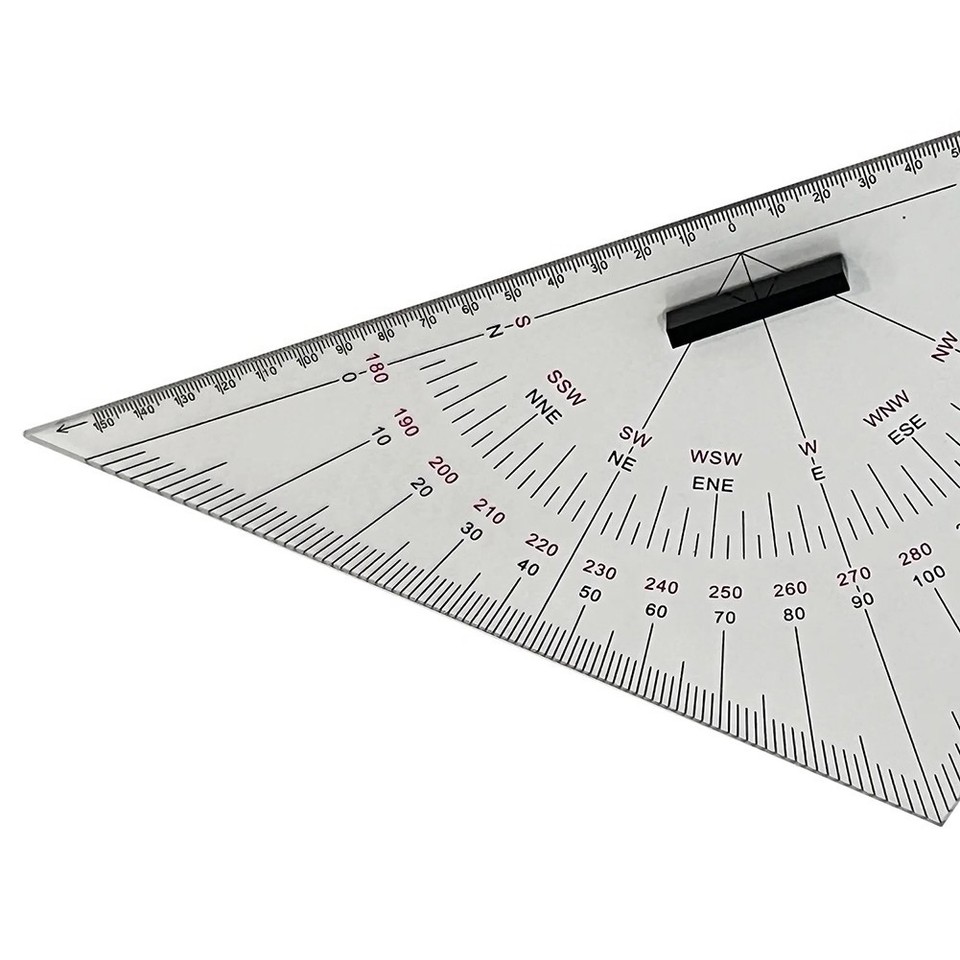 Marine Chart Ruler Diagram Drawing Tools Clear Visibility Ruler Chart ...