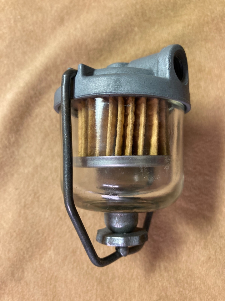 1958 - 1961 Chevrolet & GM AC GF48 glass bowl fuel filter w/NEW element ...