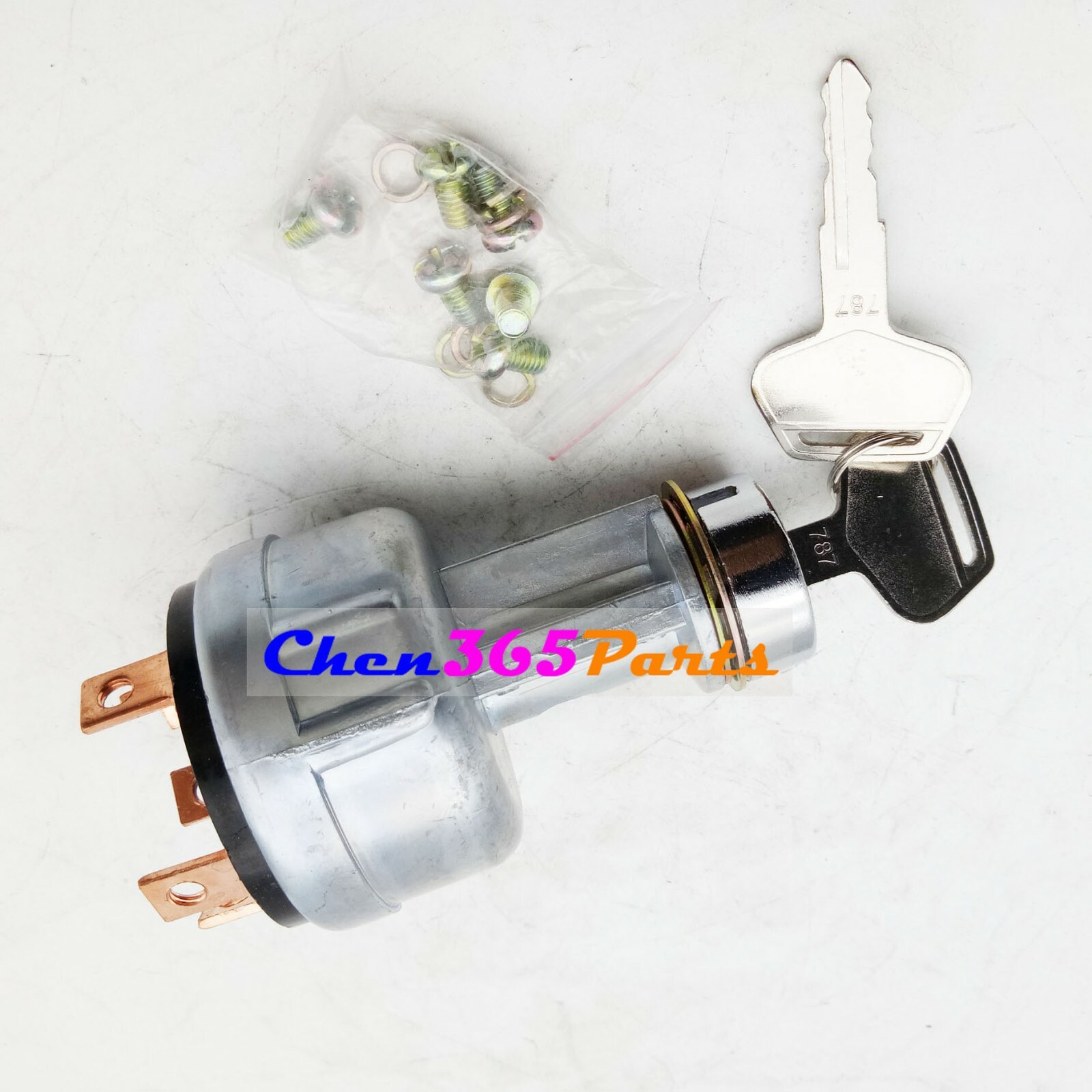 New Ignition Switch & Key for KOMATSU BACKHOE WB140-2 WB140-2N WB150-2 ...