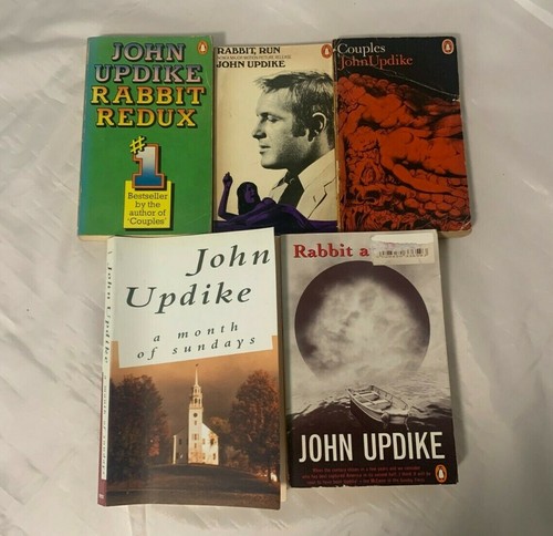 5x John Updike Books Rabbit, Run Couples Redux At Rest A Month of ...